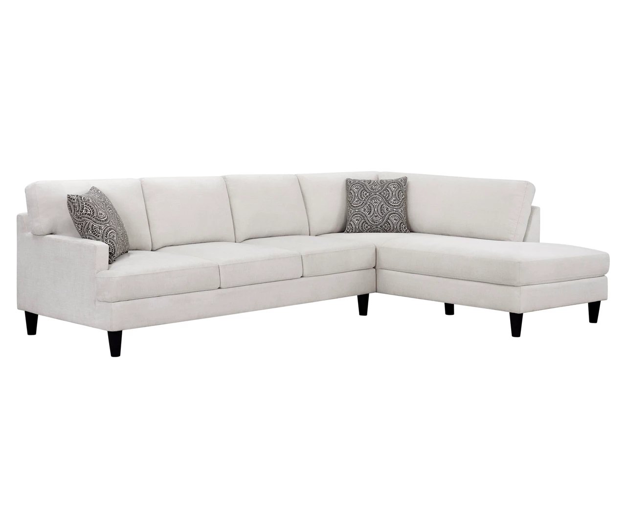 Broyhill Fresno Cream Sectional | Home Furniture Store
